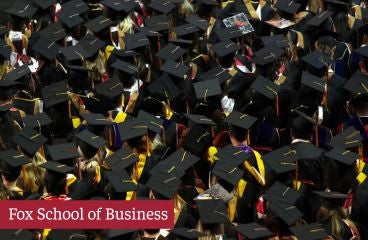 Temple University Fox School of Business Graduation | Liacouras Center